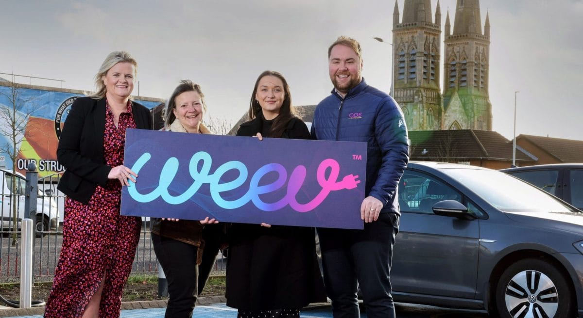 Weev Opens Belfast's First Public Rapid Charging Hub - Business Eye