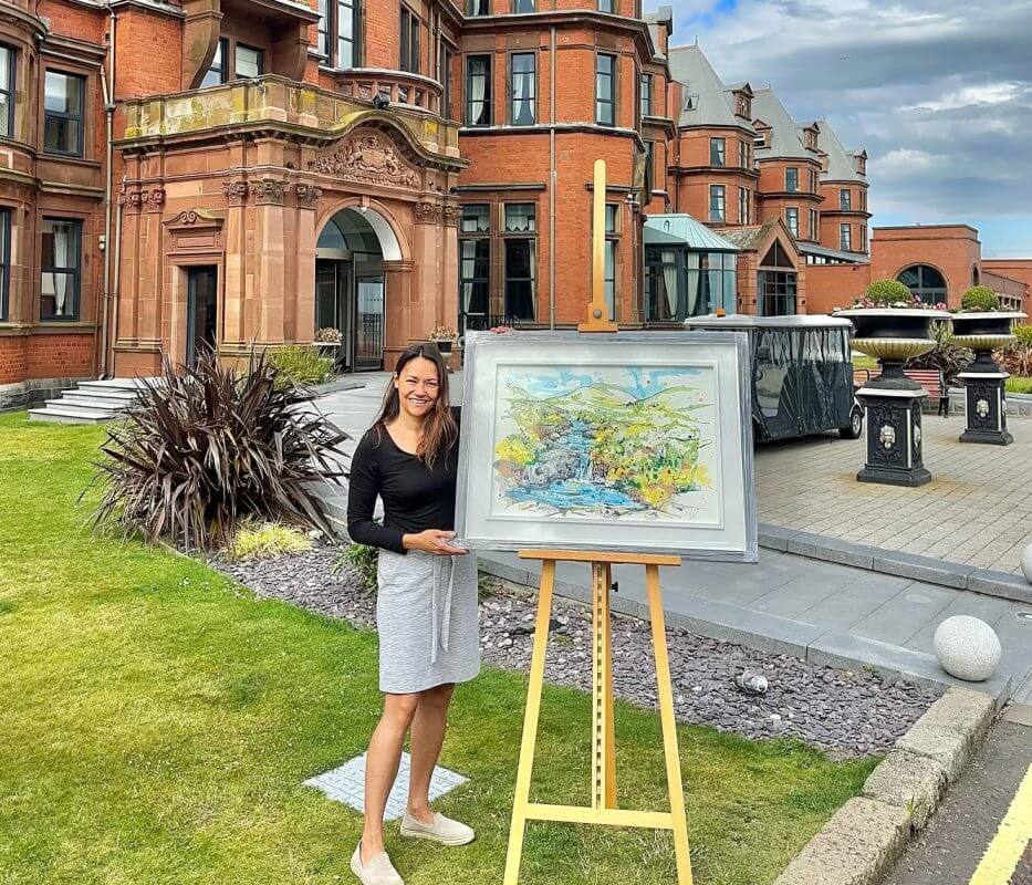County Down Artist Creates Unique Northern Ireland Art Trail - Business Eye