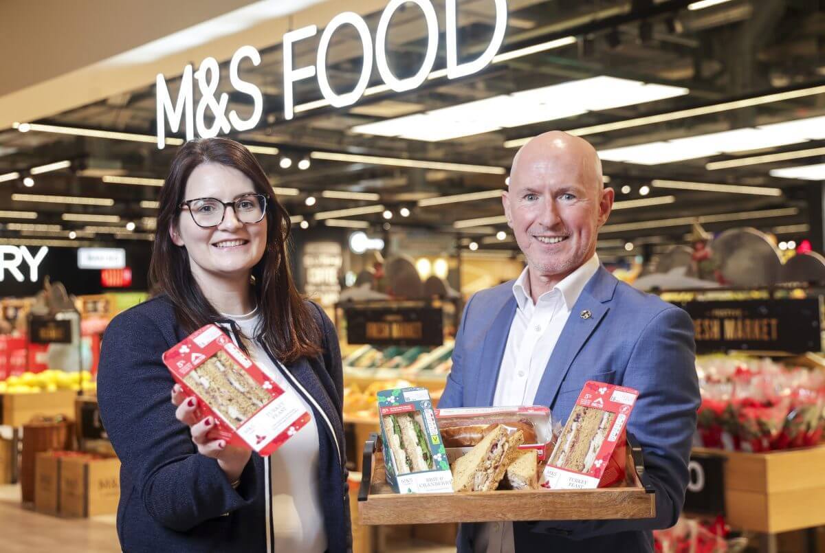 M&S And Around Noon Unveil Christmas Sandwich Range - Business Eye