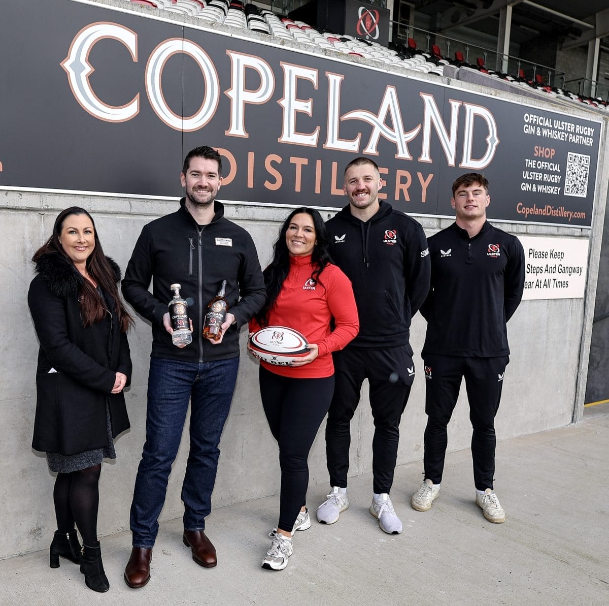 Copeland Distillery Launches New Partnership With Ulster Rugby ...