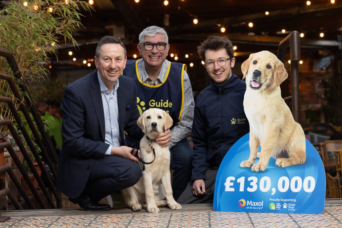 Maxol Raises £130,000 For Guide Dog Charities Across Ireland - Business Eye